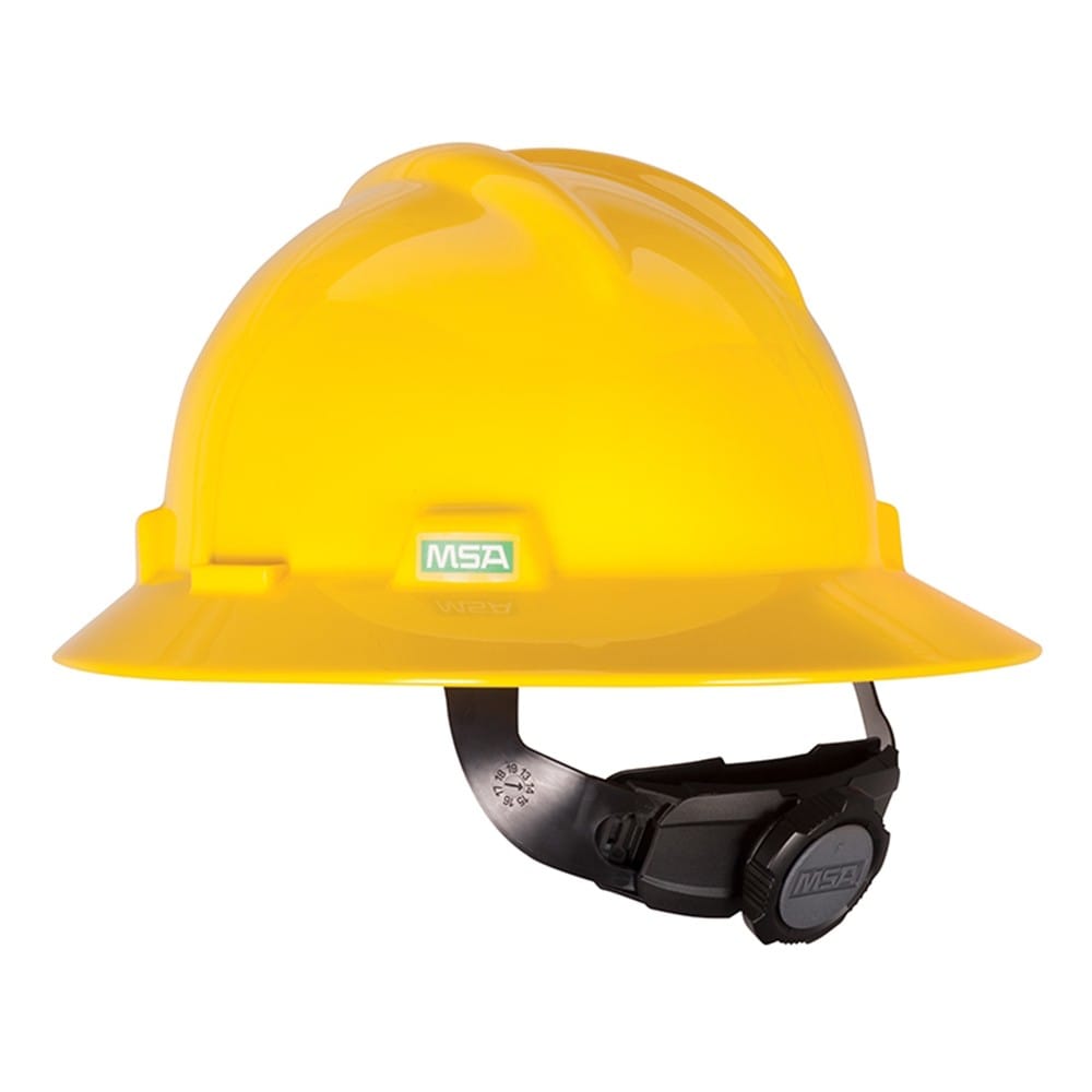 Helm Safety MSA V-Gard Fullbrim - Sarana Protek