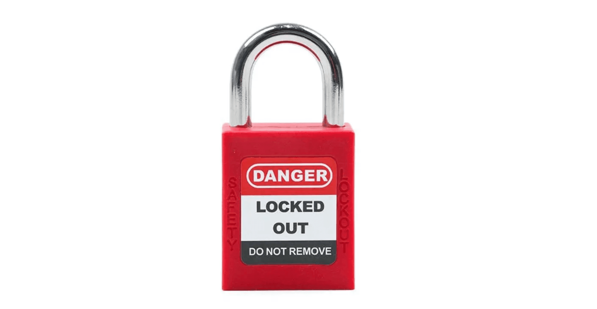 PROLOCKEY P25S - Short Steel Shackle Safety Padlock - Sarana Protek