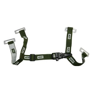 Chinstrap MSA 4 Point Elastic Green - Sarana Protek